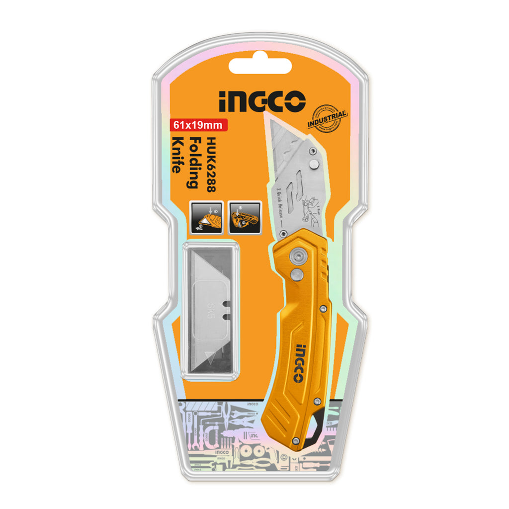 INGCO Folding Knife - HUK6288– Maxrite