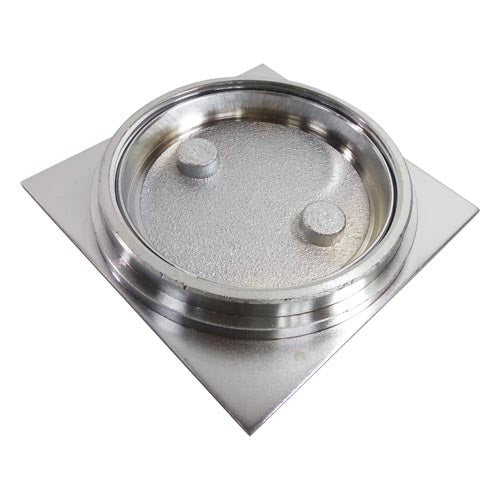 W&A Floor Grate Square 100Mm Clean Out– Maxrite