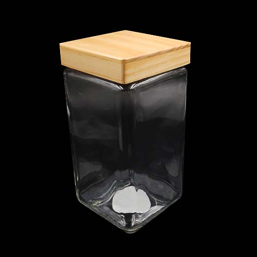 MUTBERG Square Glass Canister, Multiple Sizes– Maxrite