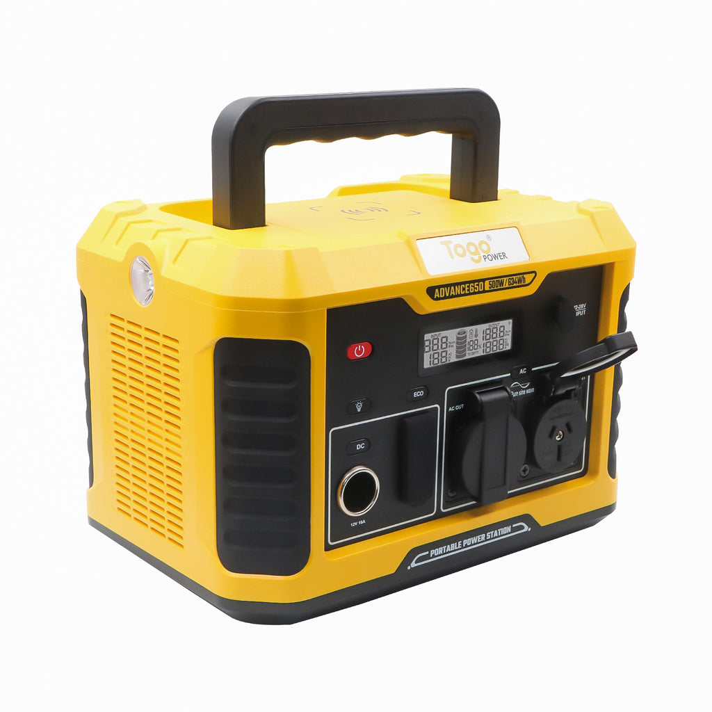 Togo POWER Portable Power Station 240V with Wireless Charger 500W 634W ...