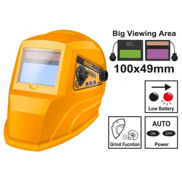 INGCO AHM006 Auto Darkening Welding Helmet– Maxrite