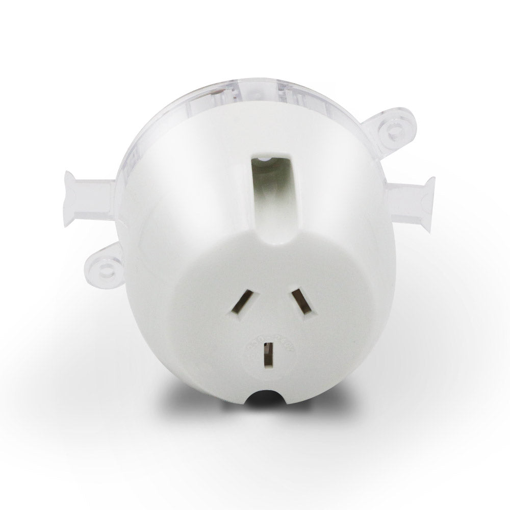 NADWAY BHP0004 Single Socket Plug Base 250V 10A– Maxrite