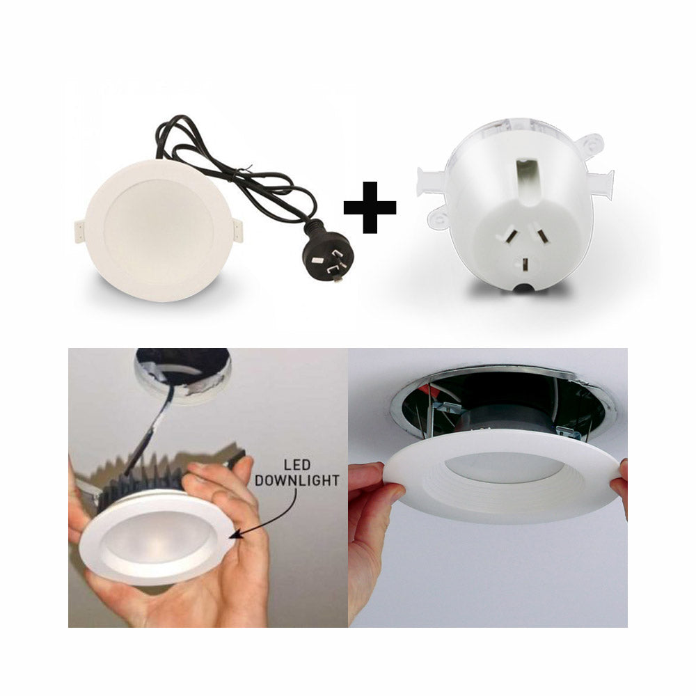 NADWAY BHP0004 Single Socket Plug Base 250V 10A– Maxrite