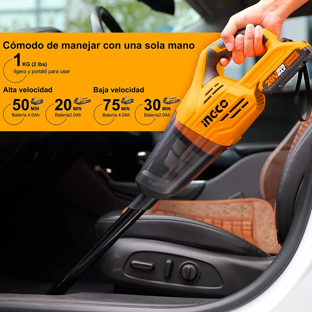 INGCO-CVLI2001-Li-Ion-Cordless-Vacuum-Cleaner-Hand-Held-20V– Maxrite