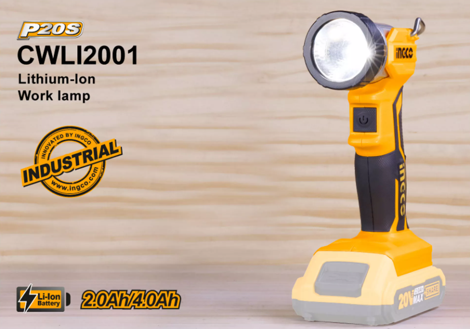 INGCO-CWLI2001-Li-ion-Cordless-Handheld-Work-Torch-20V-Skin– Maxrite