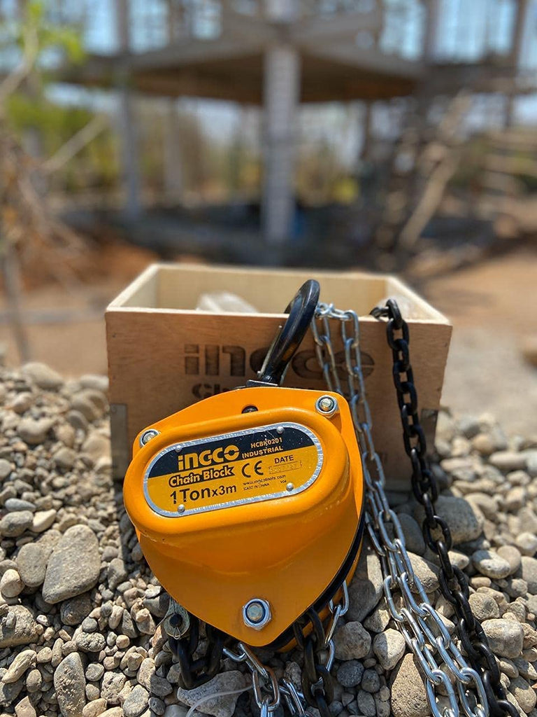 INGCO Chain Block 3M Lift 1T 2T 3T 4T– Maxrite