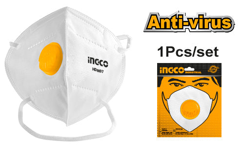 INGCO HDM07 Dust Mask 4 Layer B/Valve Handyman– Maxrite