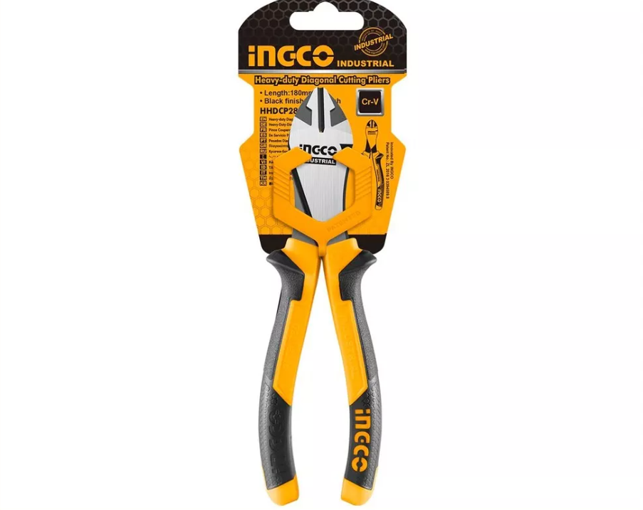 INGCO HHDCP28188 Side Cut Pliers Hd 180mm– Maxrite