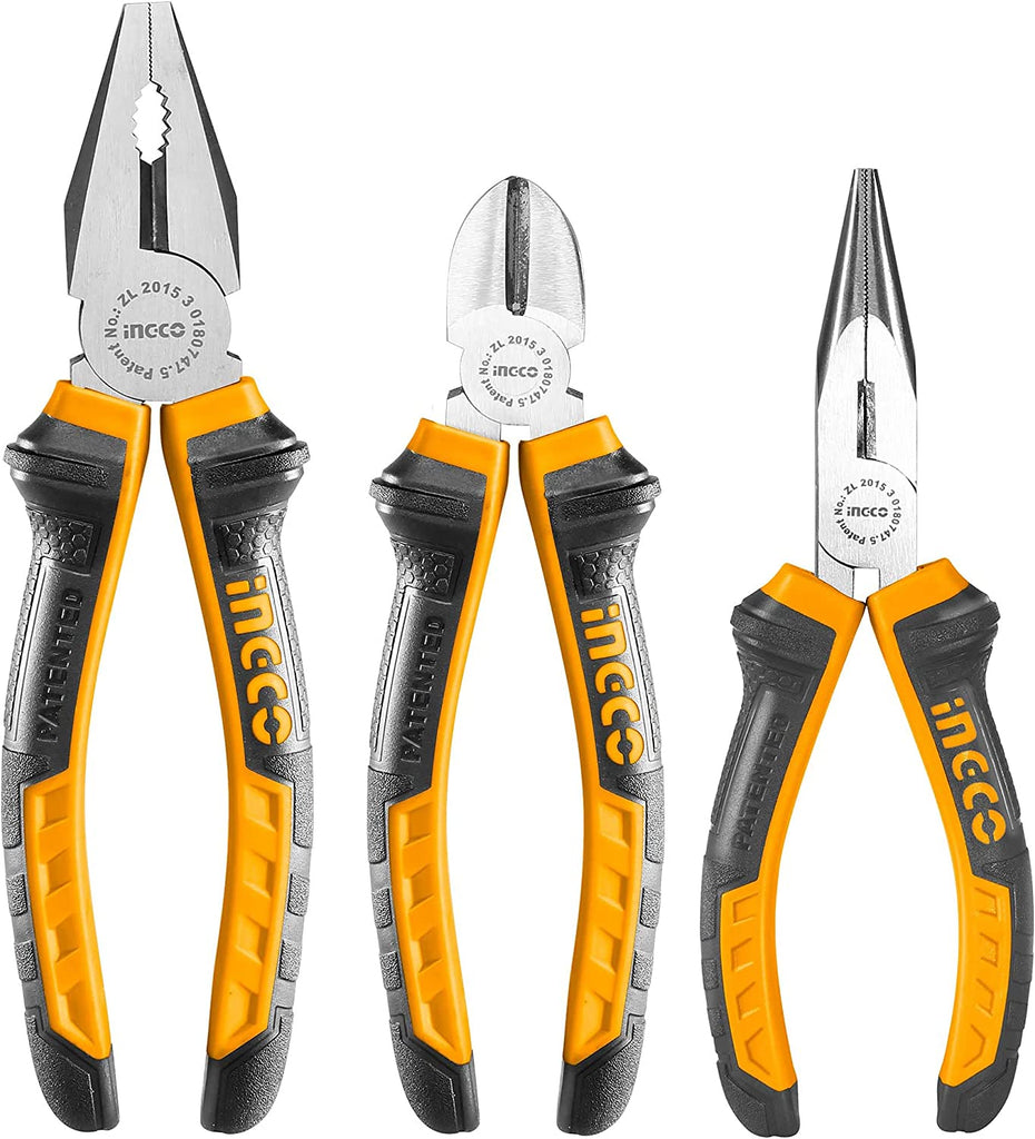 INGCO HKPS08318 Pliers Set 3Pcs– Maxrite