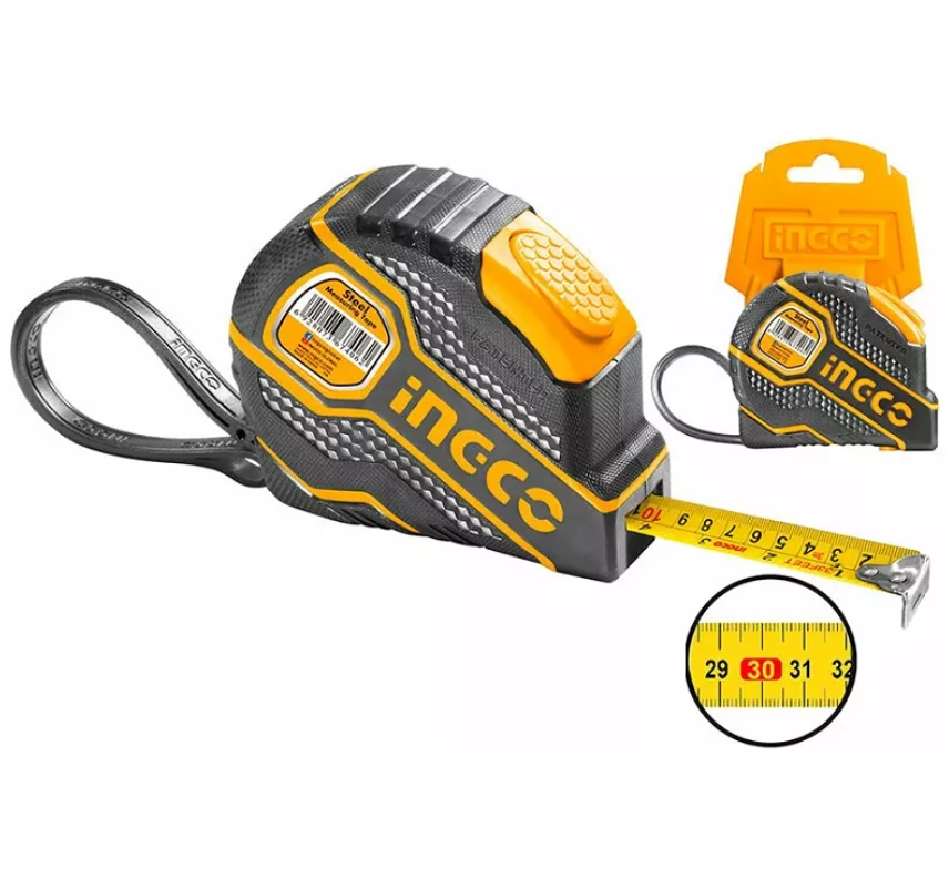 INGCO HSMT08052.1 Tape Measure Steel 5Mx19mm– Maxrite