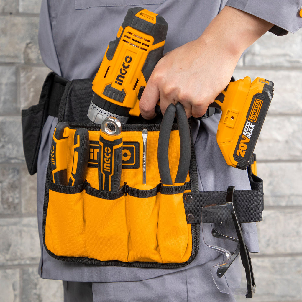 Ingco Tools Pouch w/Belt 14 Pockets Trade– Maxrite