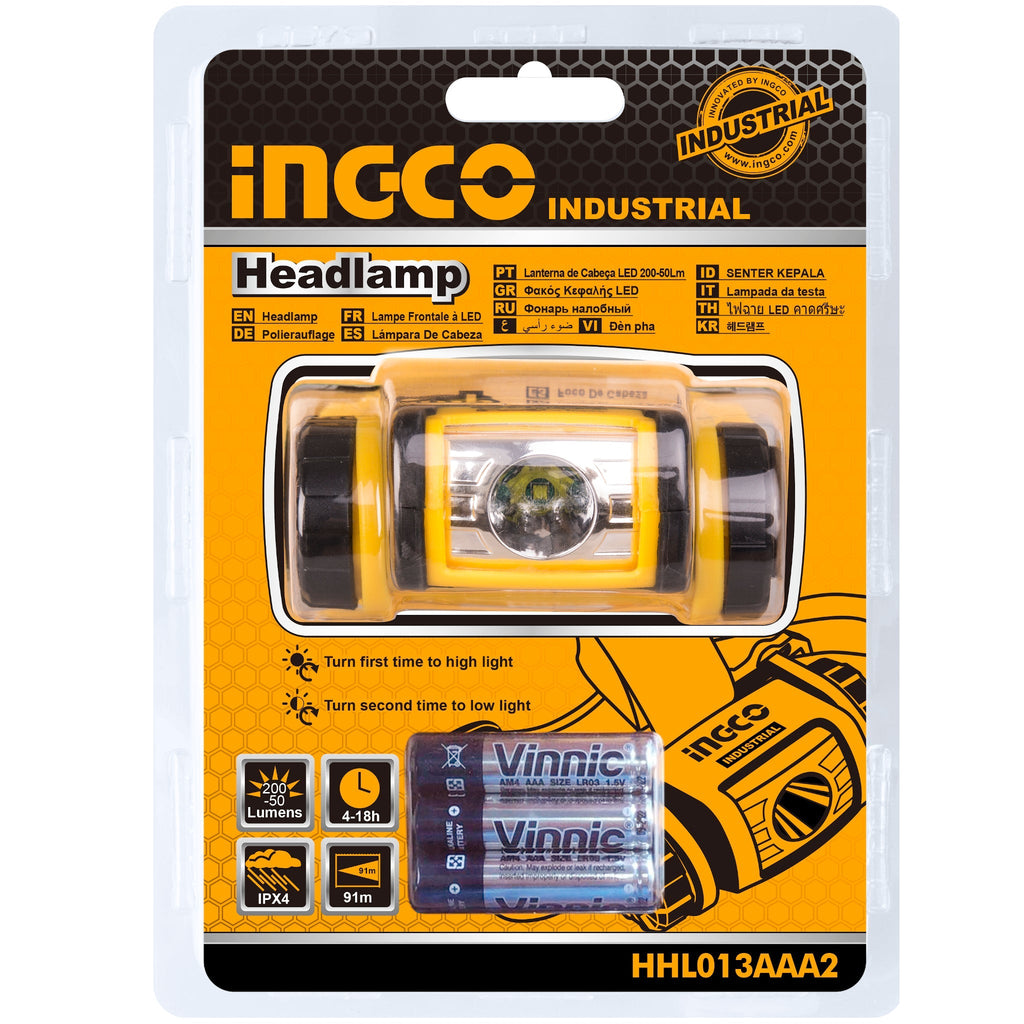 INGCO HHL013AAA2 Headlamp– Maxrite