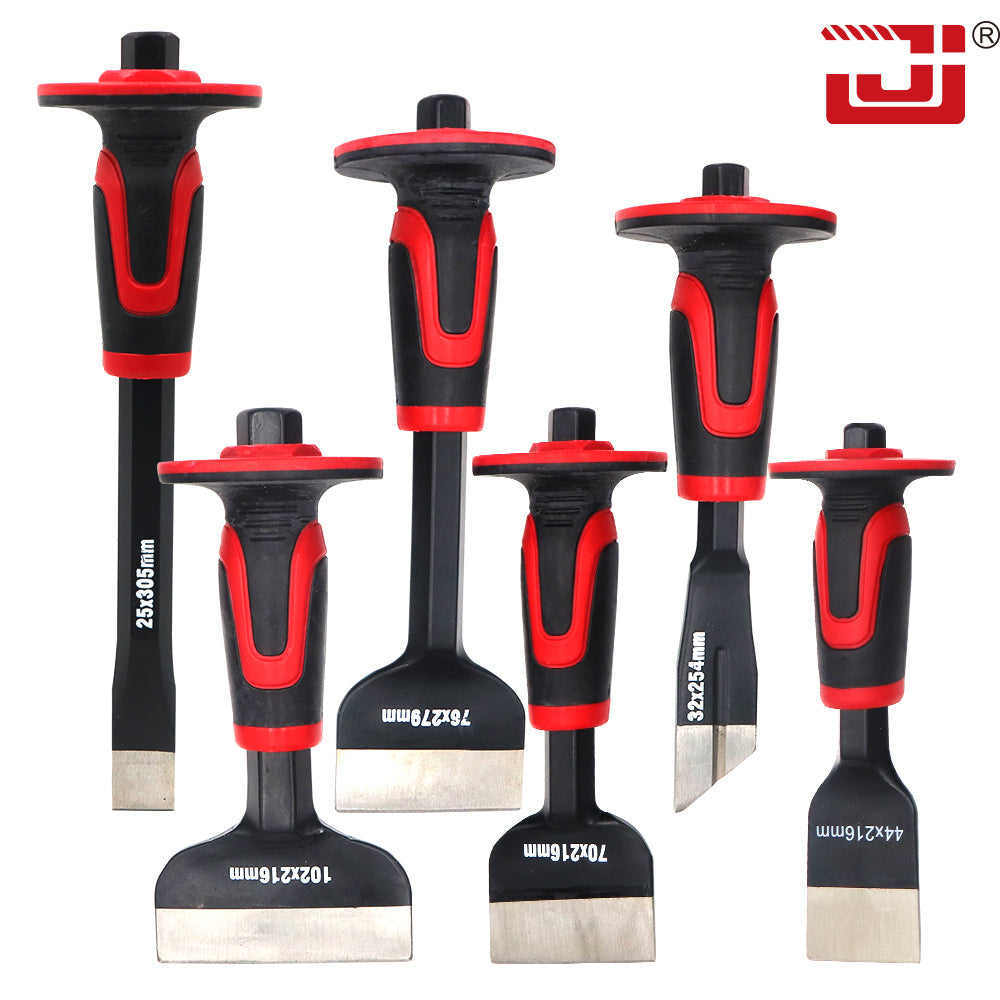 JJ JJ20702 Plugging Chisel C/S with Cushion Grip Multiple Size– Maxrite
