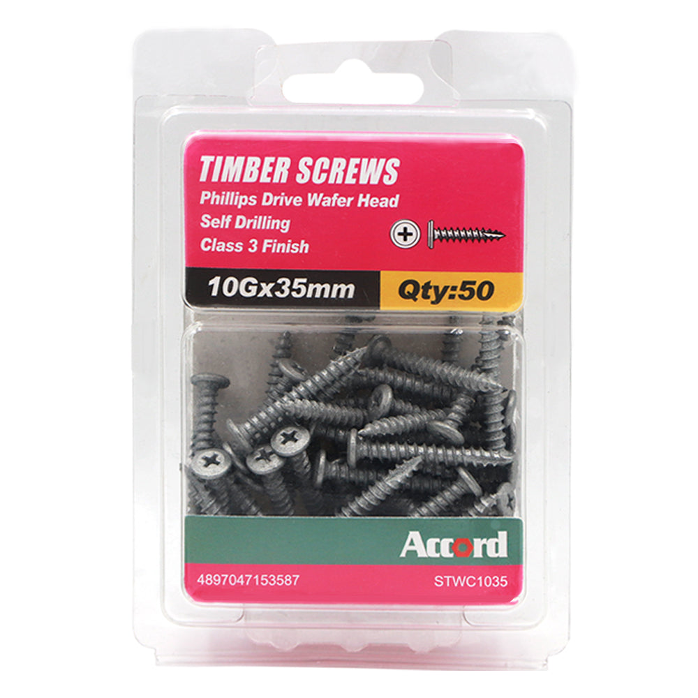 Akord-Screw-Timber-T17-Self-Drilling-Wafer-Head-Class-3-Finish– Maxrite