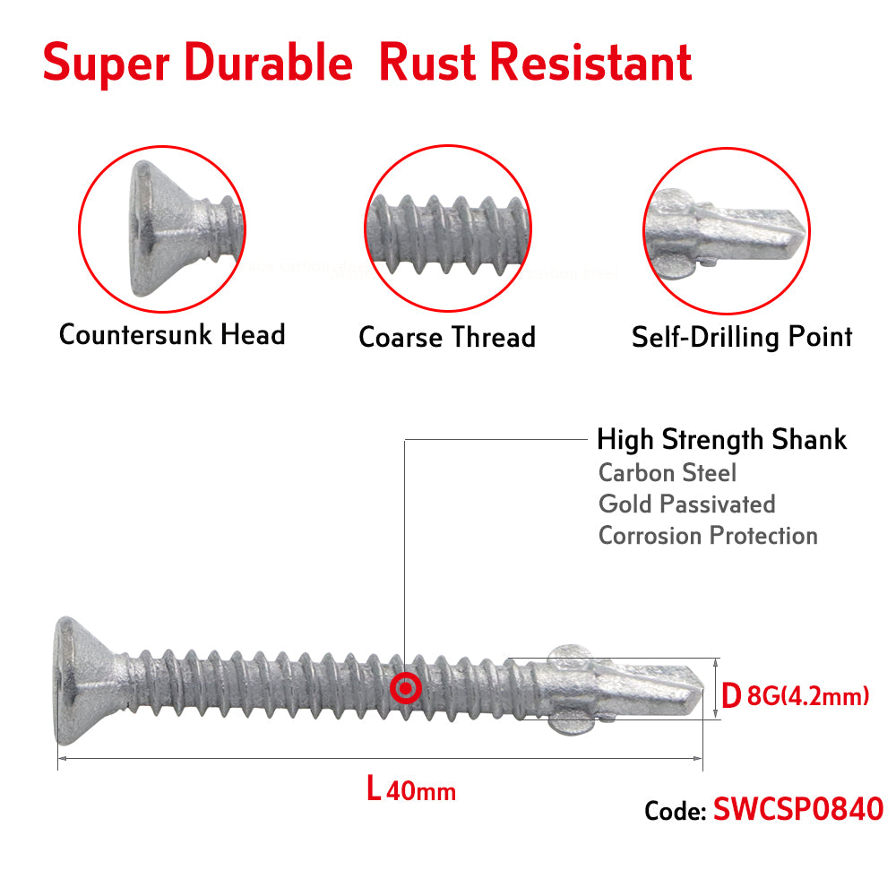 Akord-Screw-Metal-Self-Drilling-Wing-Class-3-Finish– Maxrite